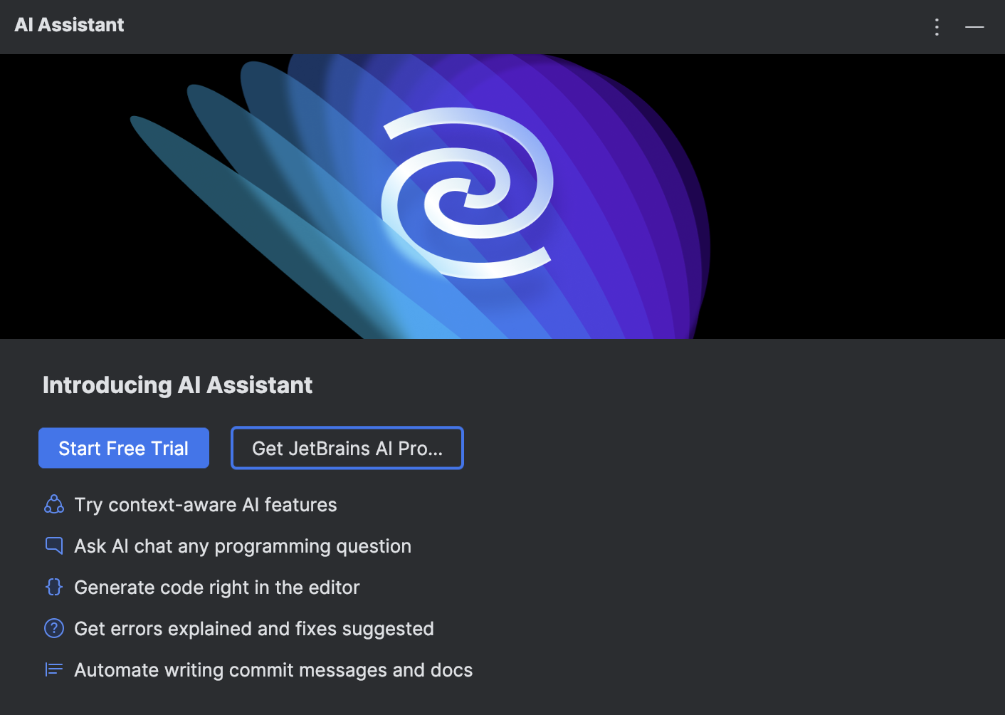 AI Assistant | WebStorm Documentation