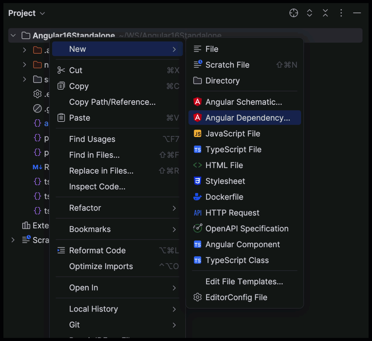 Angular | CLion Documentation