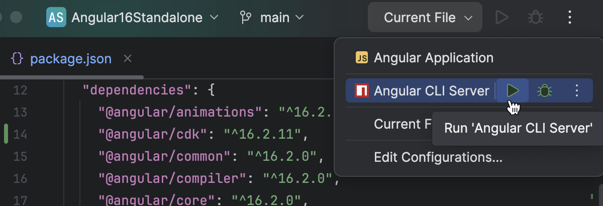 Angular | CLion Documentation
