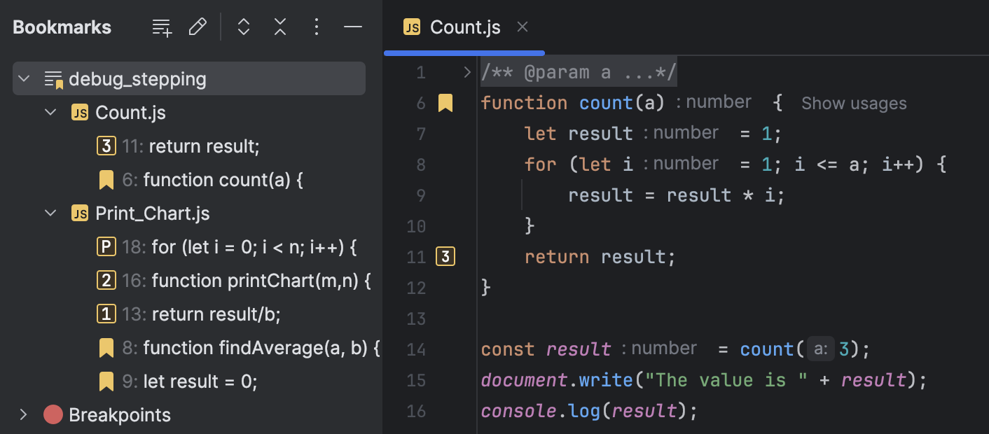 Breakpoints | WebStorm Documentation