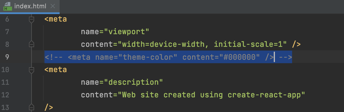 Code Style. HTML | IntelliJ IDEA Documentation