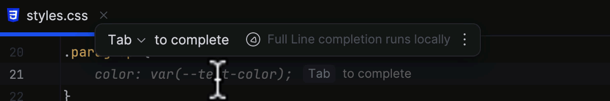 Code completion | WebStorm Documentation