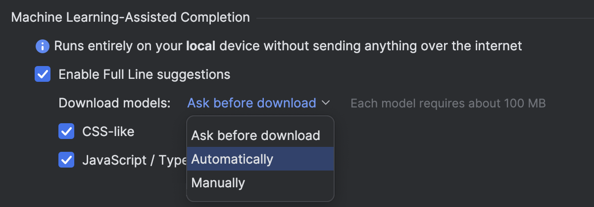 Code completion | WebStorm Documentation