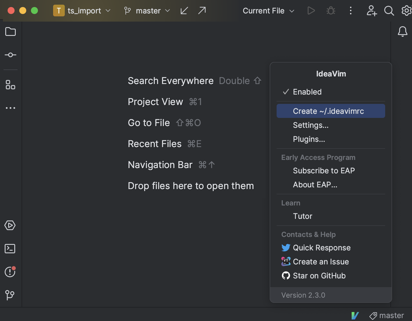 Vim in WebStorm | WebStorm Documentation
