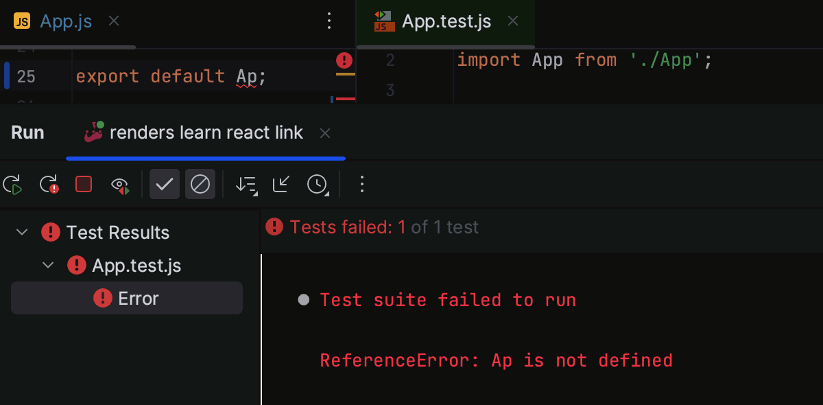 Jest | WebStorm Documentation