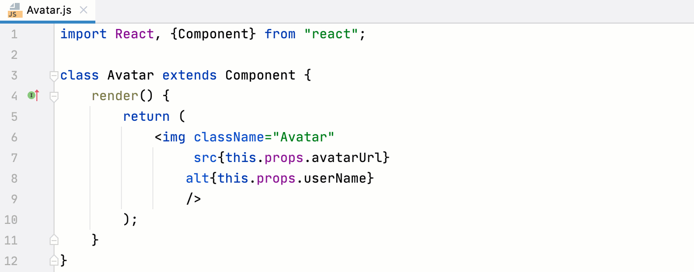 React | WebStorm Documentation