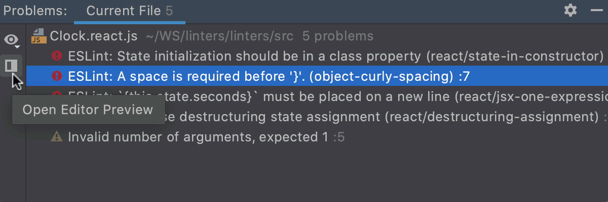 JavaScript linters | IntelliJ IDEA Documentation