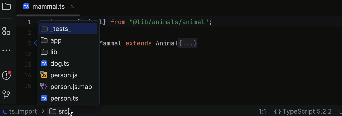 User interface | WebStorm Documentation