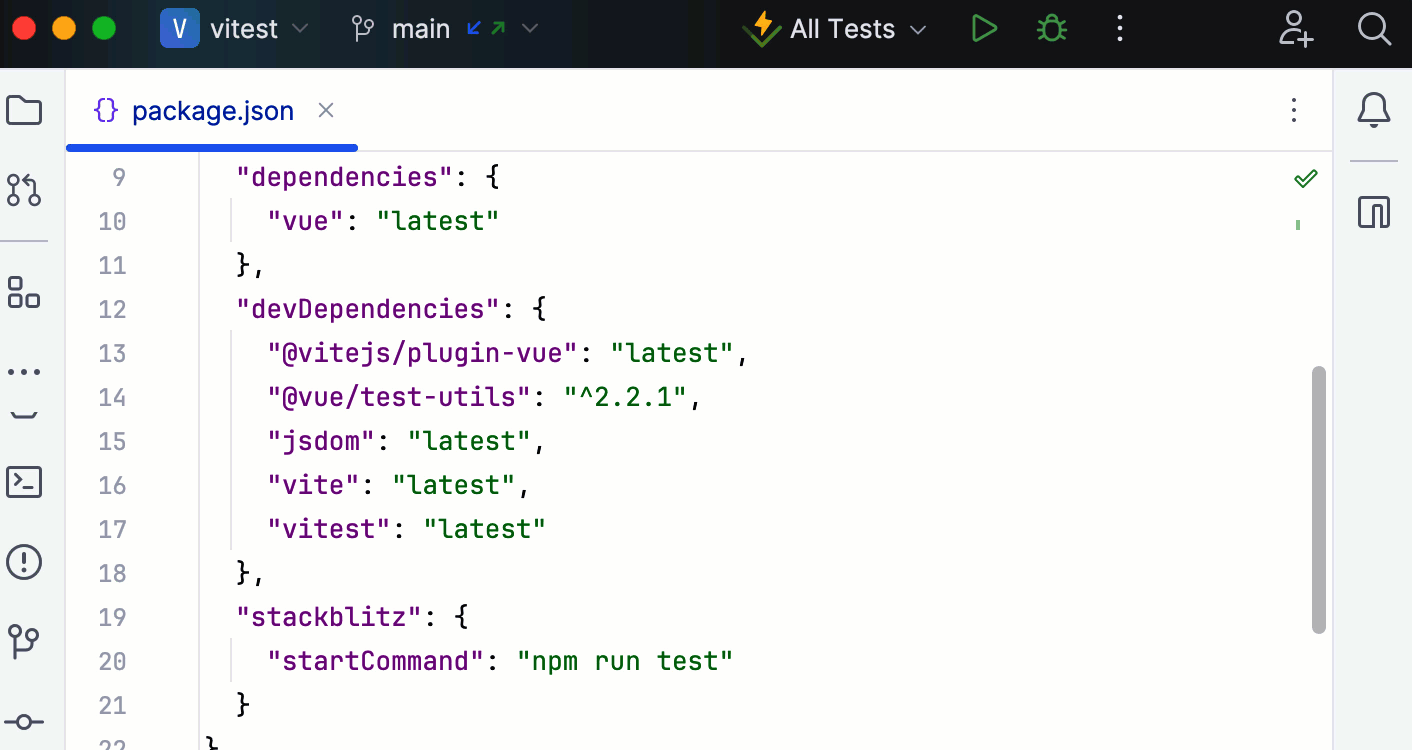User interface | WebStorm Documentation