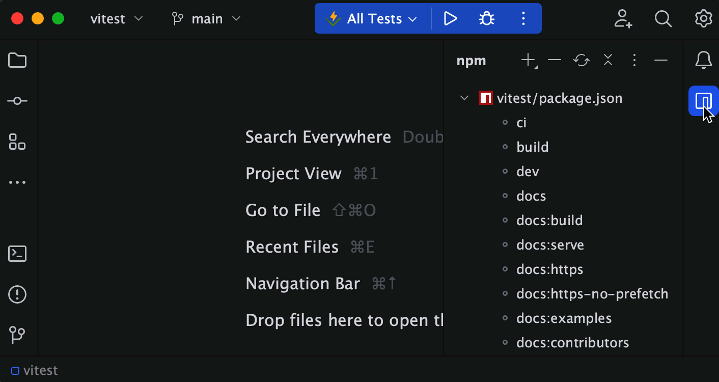 User interface | WebStorm Documentation