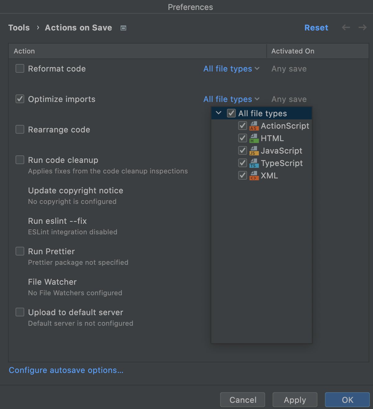 Auto import | WebStorm Documentation
