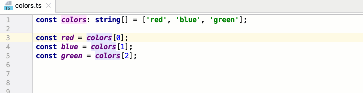 Refactoring TypeScript | WebStorm Documentation