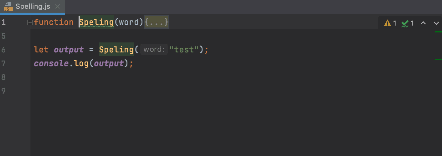 Spellchecking | WebStorm Documentation