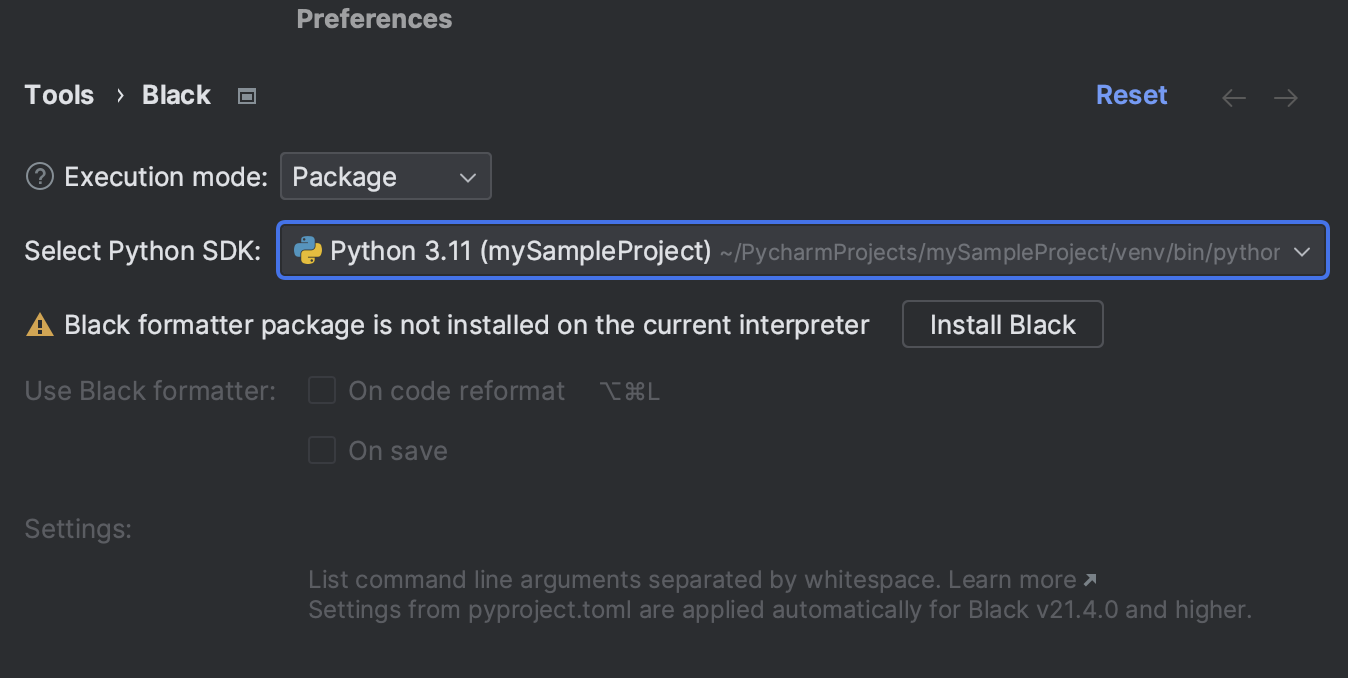 Reformat and rearrange code | PyCharm Documentation