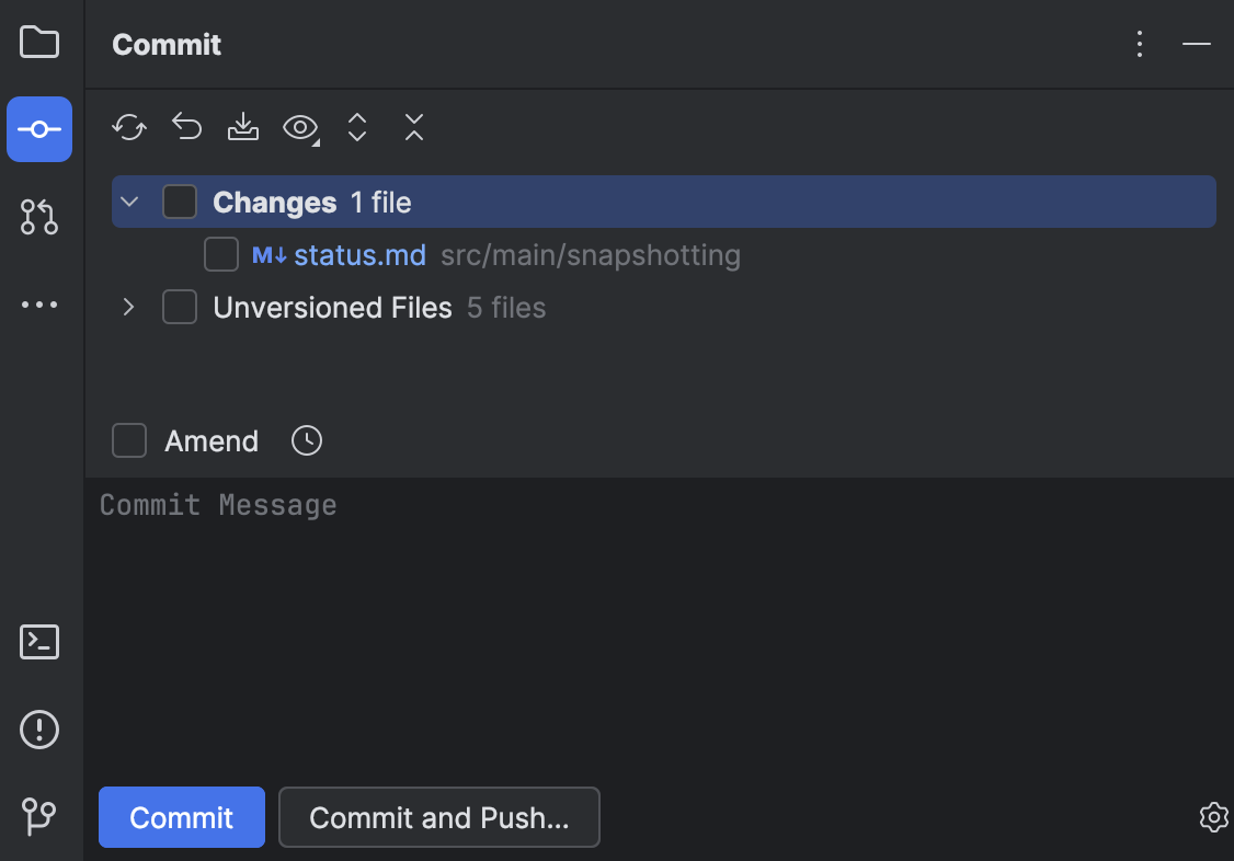 Group changes into changelists | IntelliJ IDEA Documentation