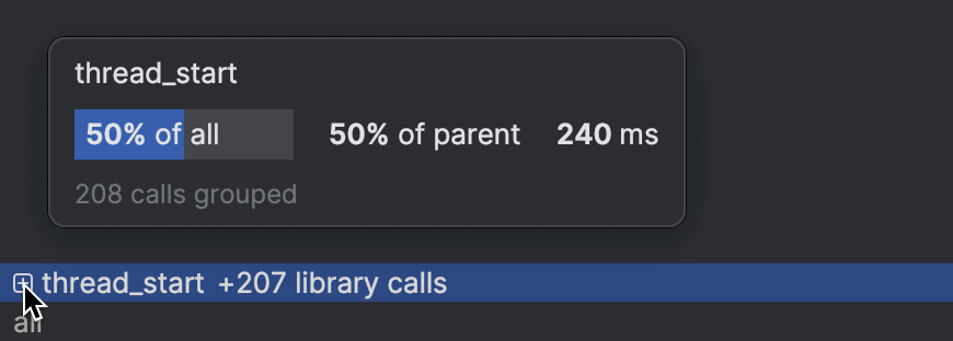 Read the profiler snapshot | IntelliJ IDEA Documentation