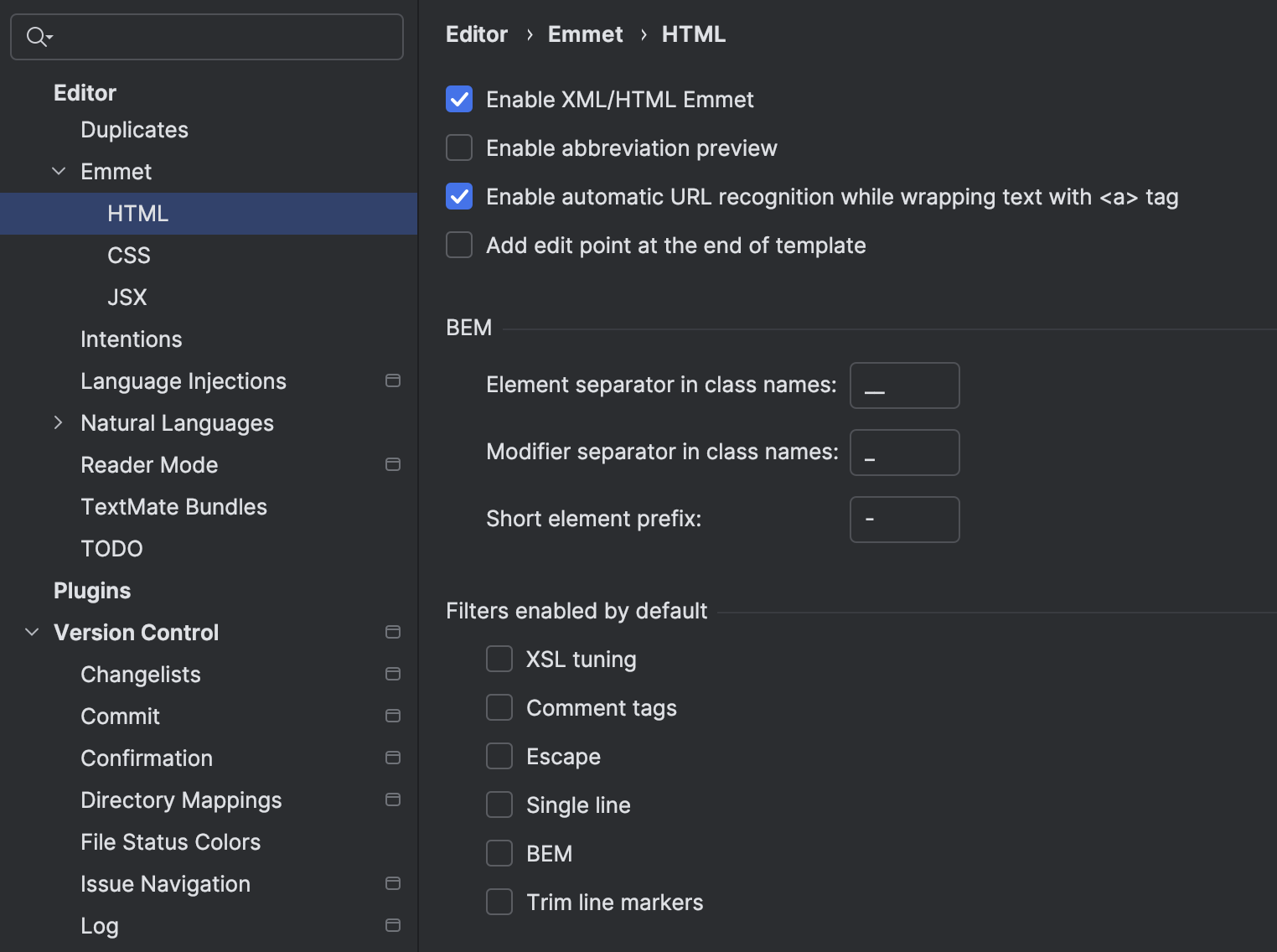 Emmet | RustRover Documentation