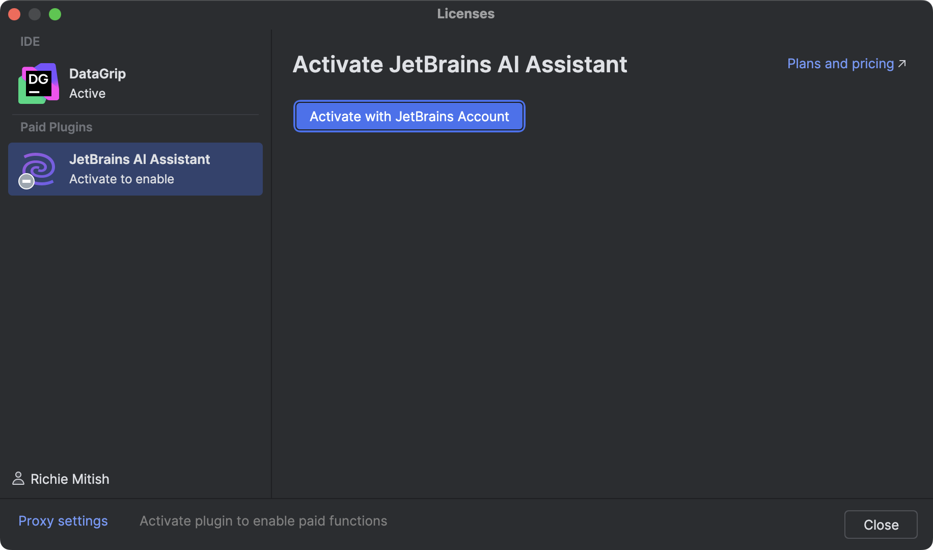 AI Assistant | DataGrip Documentation