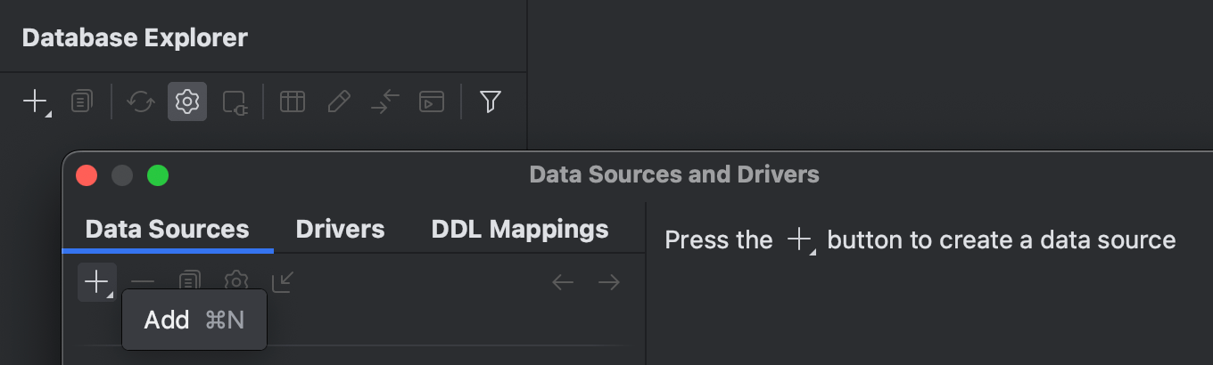 DDL data sources | DataGrip Documentation
