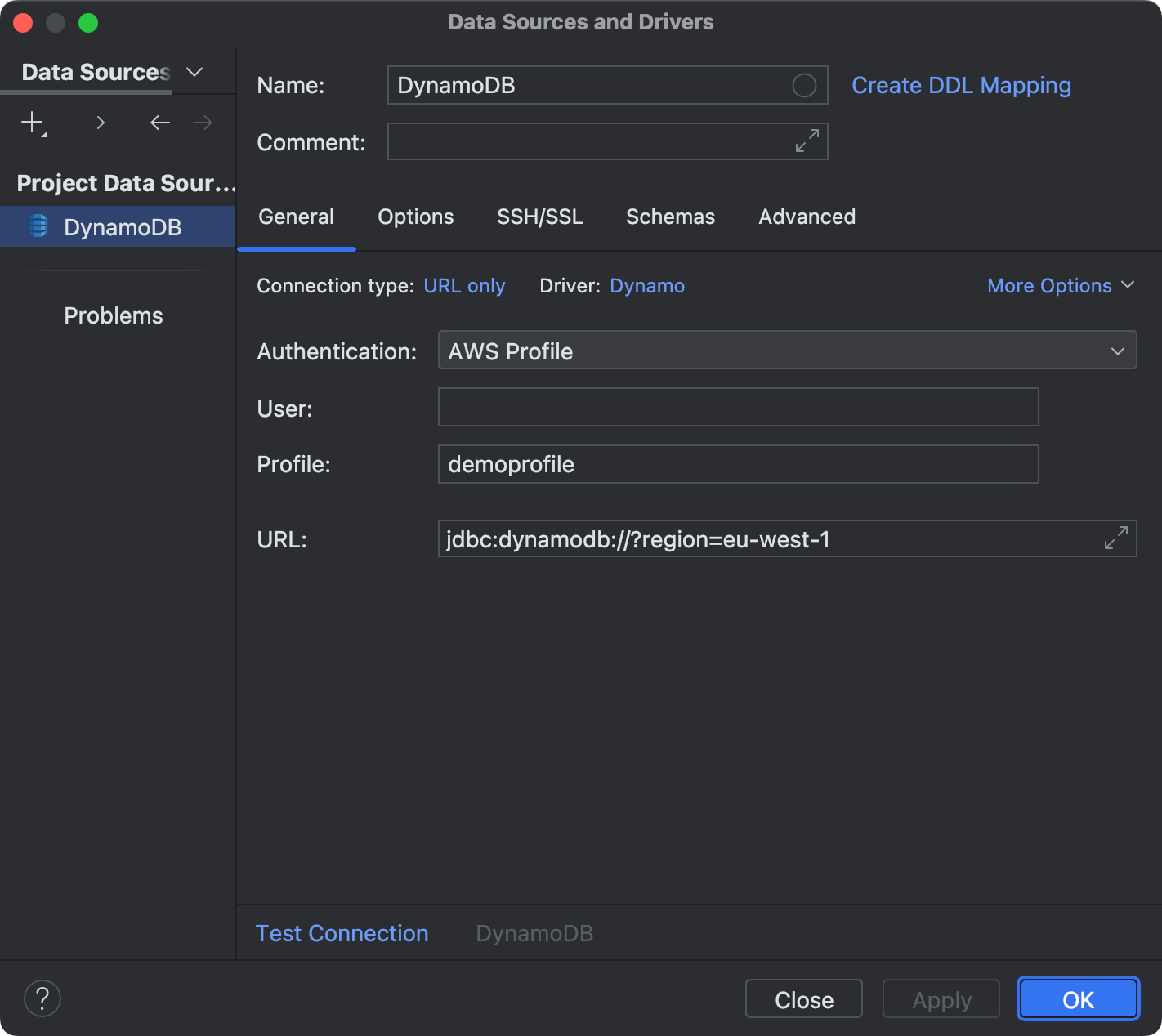 DynamoDB | IntelliJ IDEA Documentation