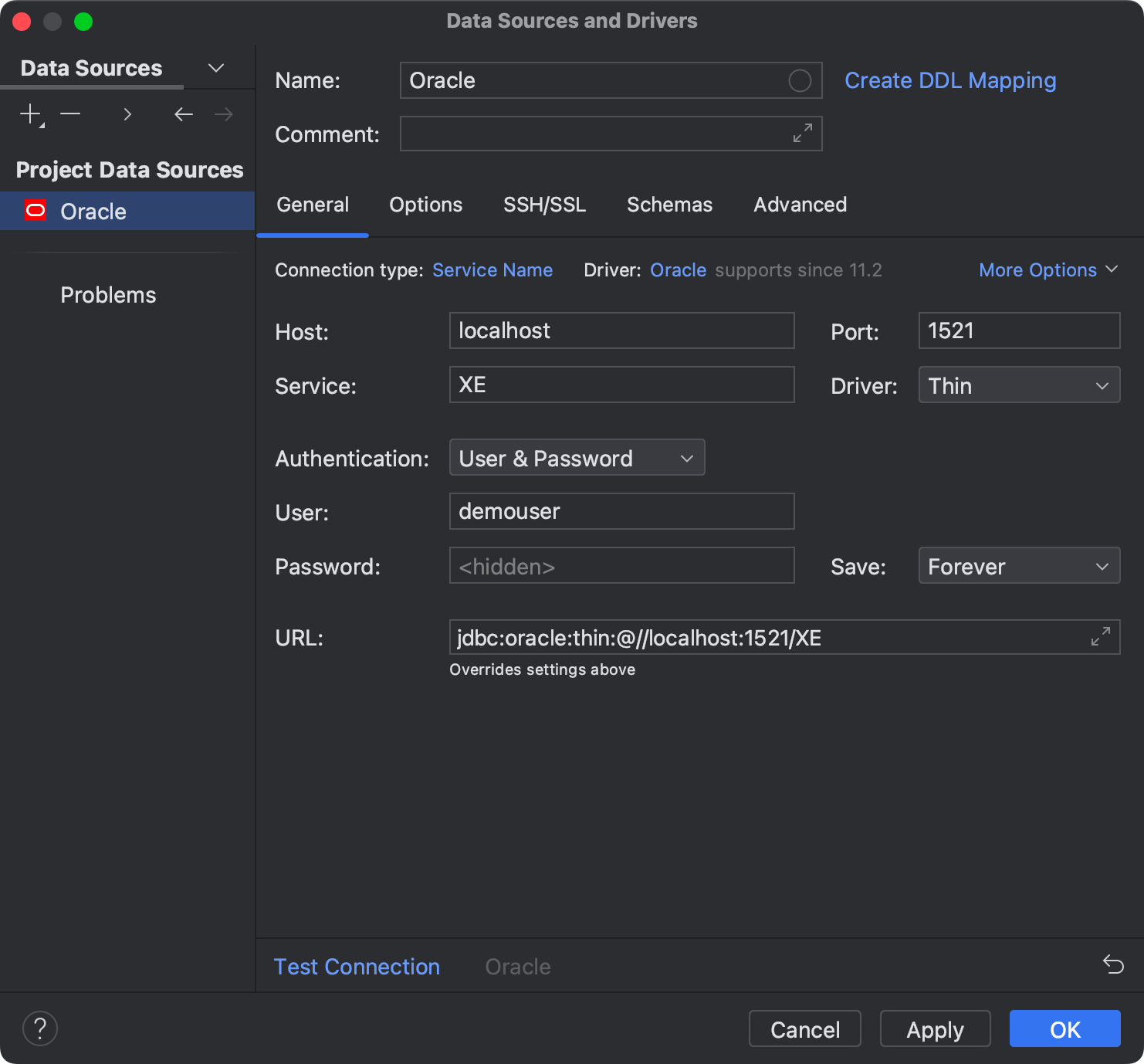 Oracle | IntelliJ IDEA Documentation