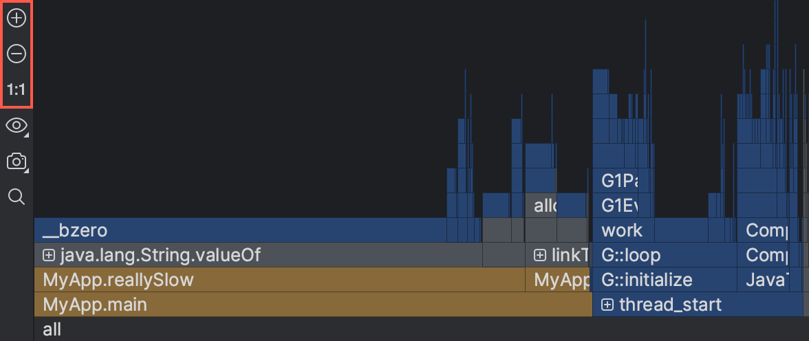 Read the profiler snapshot | IntelliJ IDEA Documentation