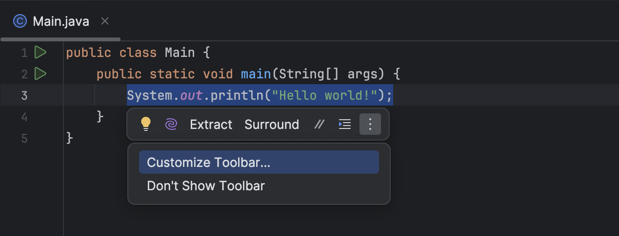 Write and edit source code | IntelliJ IDEA Documentation
