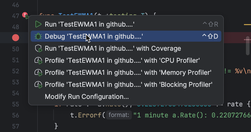 Run tests | GoLand Documentation