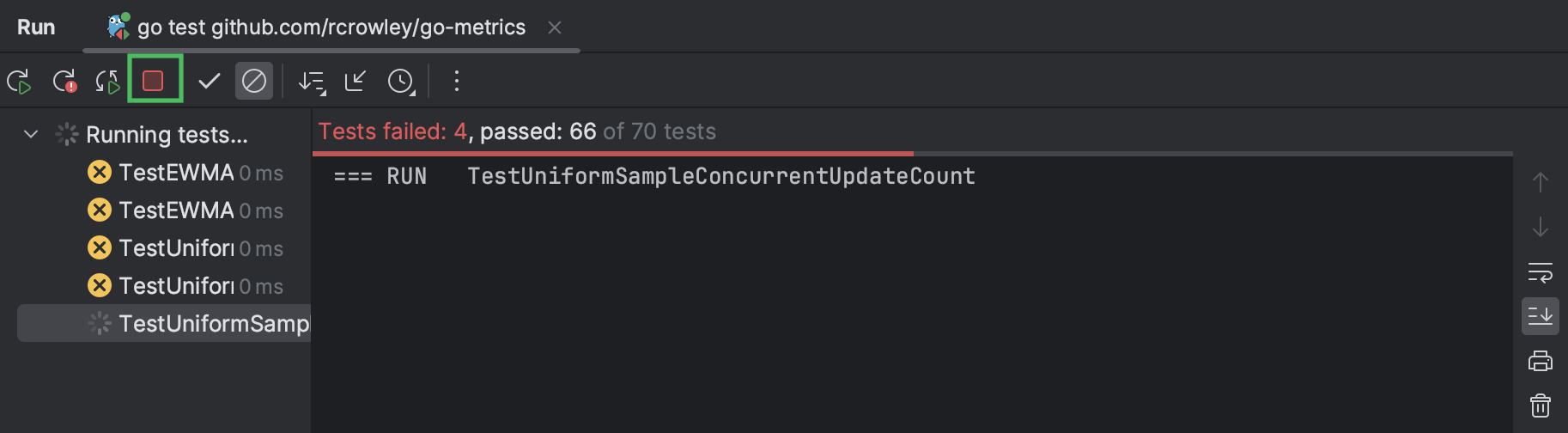 Run tests | GoLand Documentation