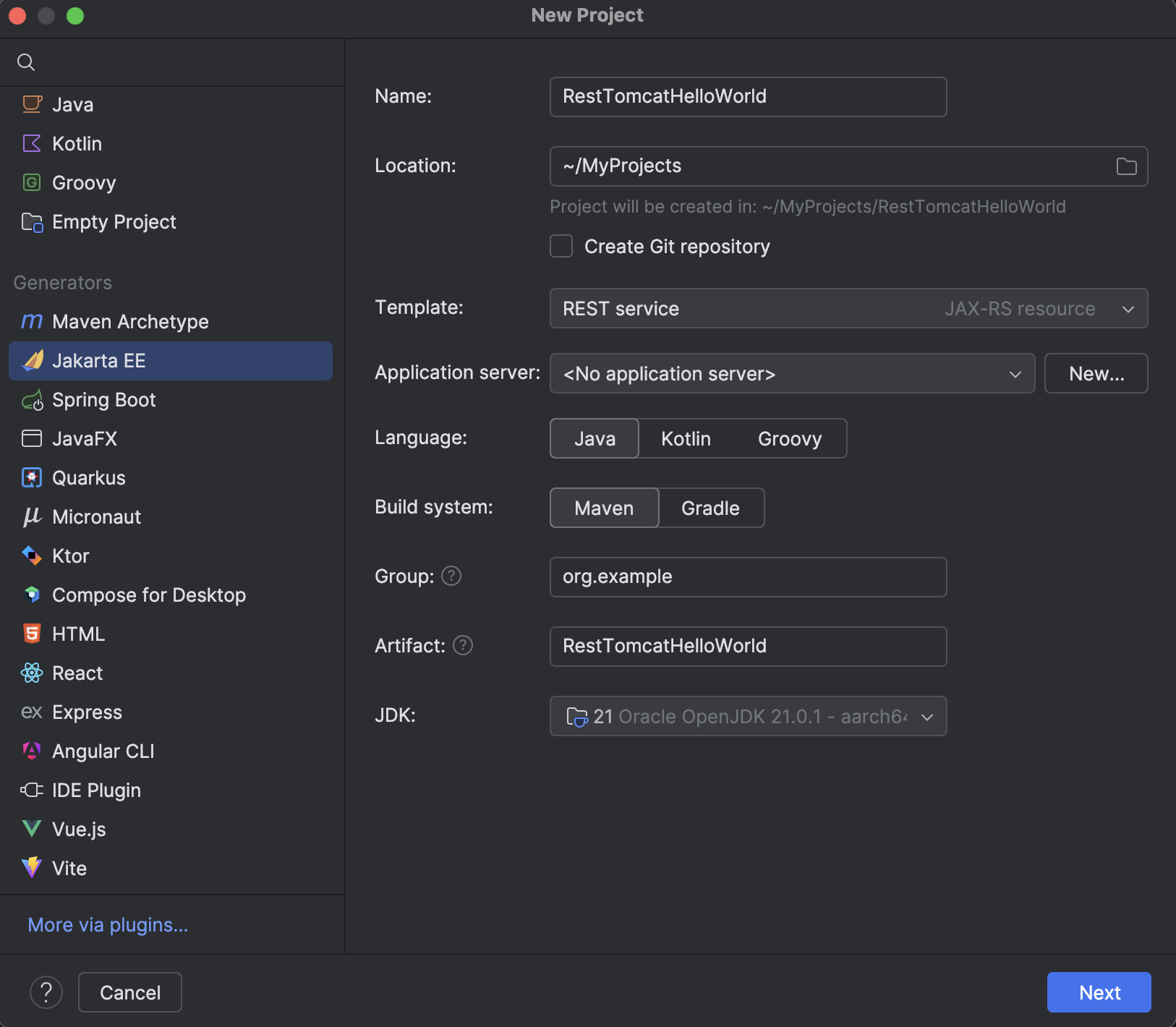 Tutorial: Your first RESTful web service | IntelliJ IDEA Documentation