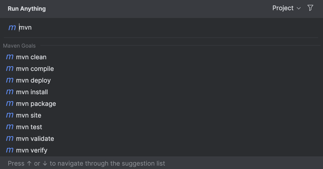 Maven goals | IntelliJ IDEA Documentation