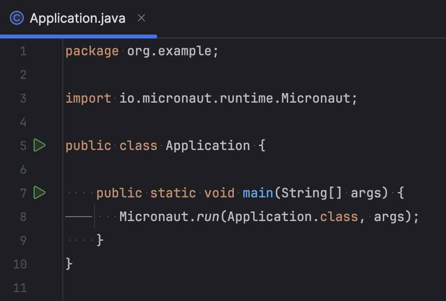 Micronaut | IntelliJ IDEA Documentation