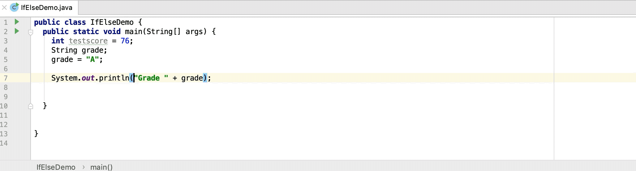 Write and edit source code | IntelliJ IDEA Documentation