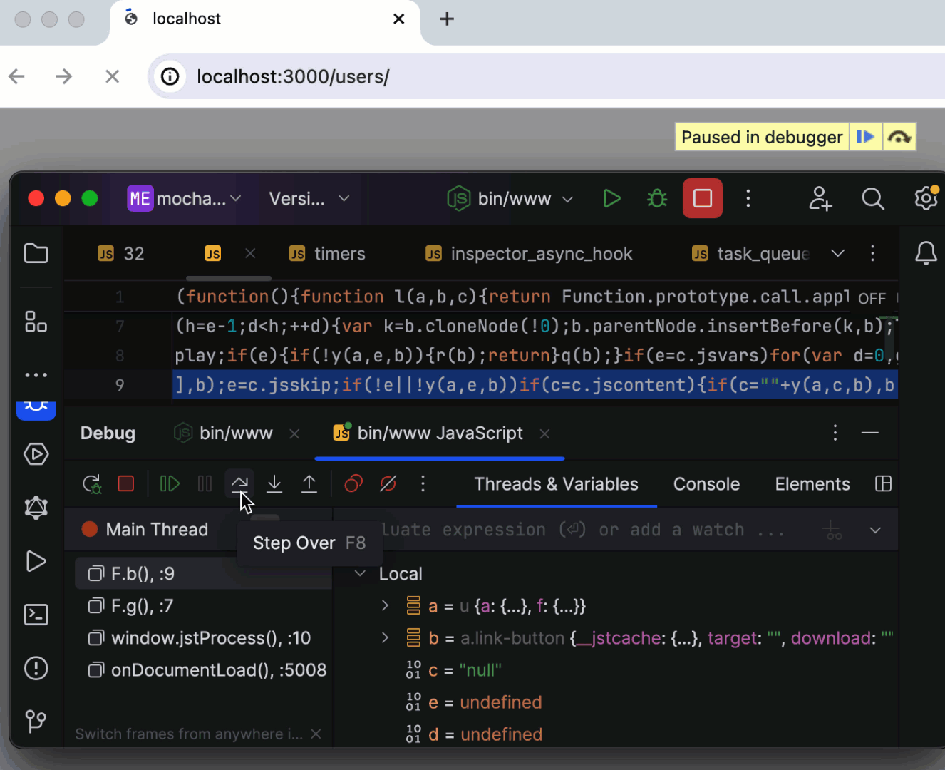 Debugging the server- and the client-side code | IntelliJ IDEA Documentation