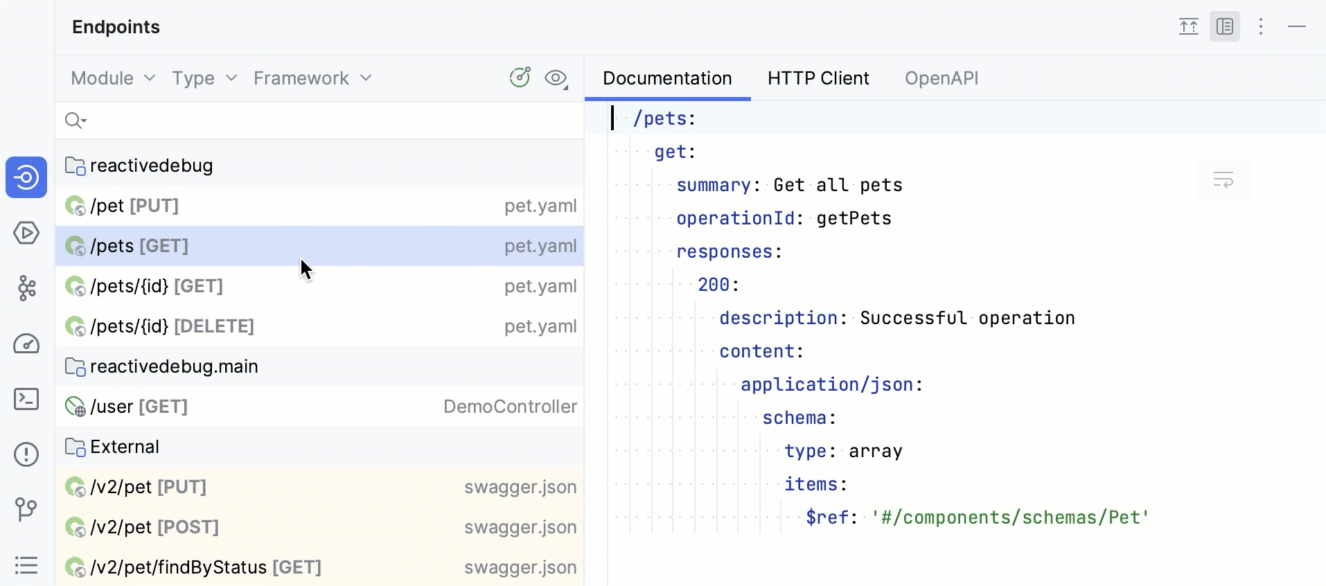 OpenAPI | IntelliJ IDEA Documentation