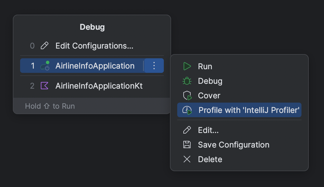 Create and open snapshots | IntelliJ IDEA Documentation