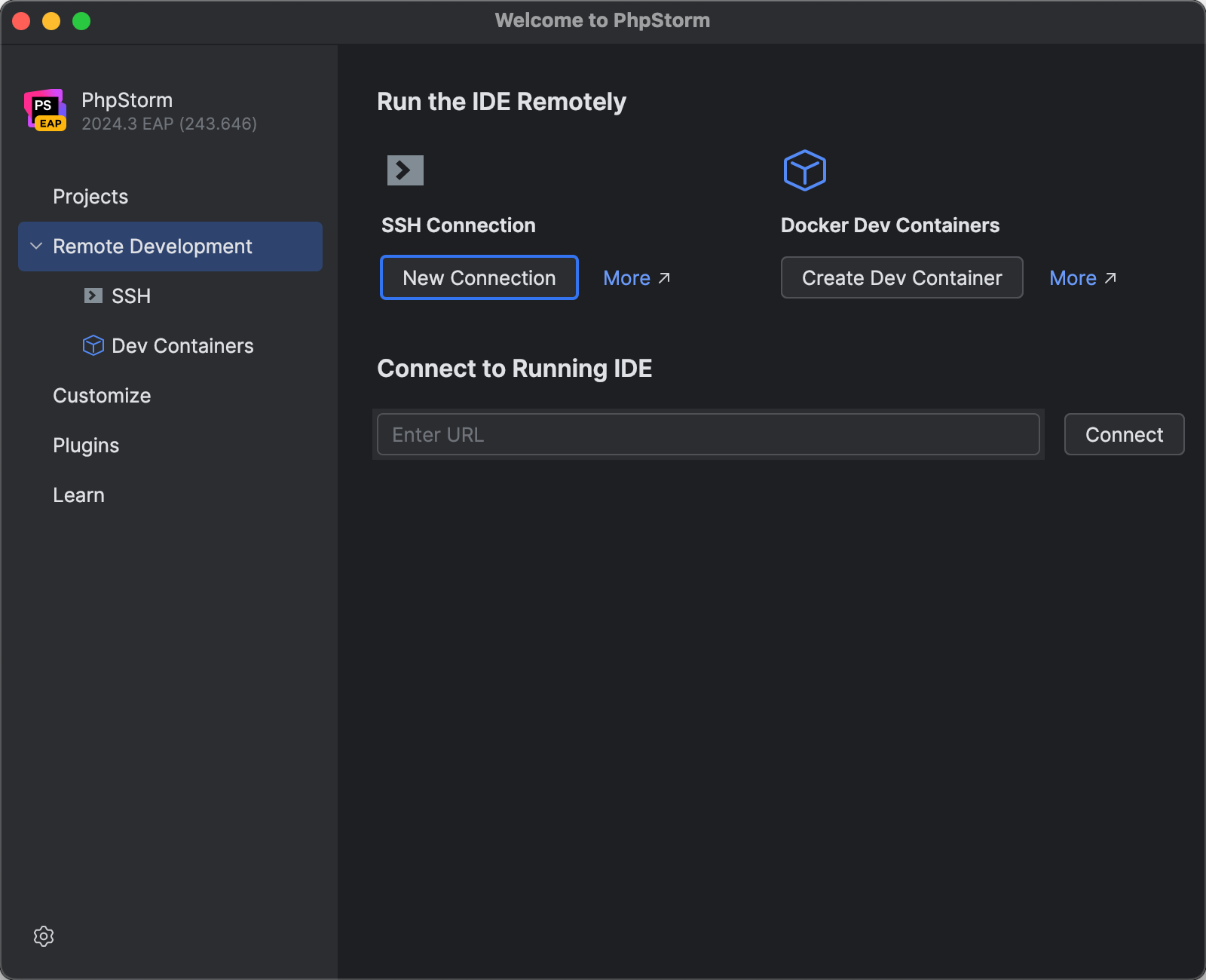 Run PhpStorm for the first time | PhpStorm Documentation