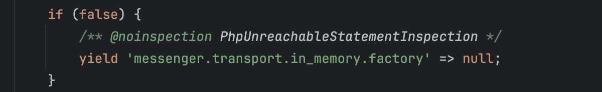 Disabling and enabling inspections | PhpStorm Documentation