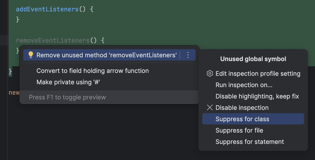 Disabling and enabling inspections | PhpStorm Documentation