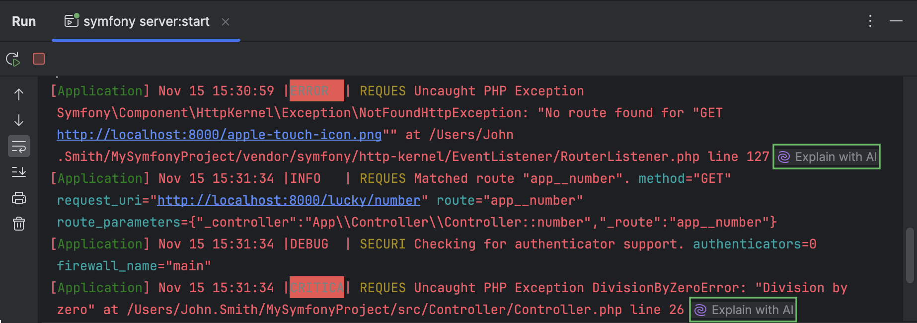 Use Ai Prompts To Explain And Refactor Your Code Phpstorm Documentation 1140