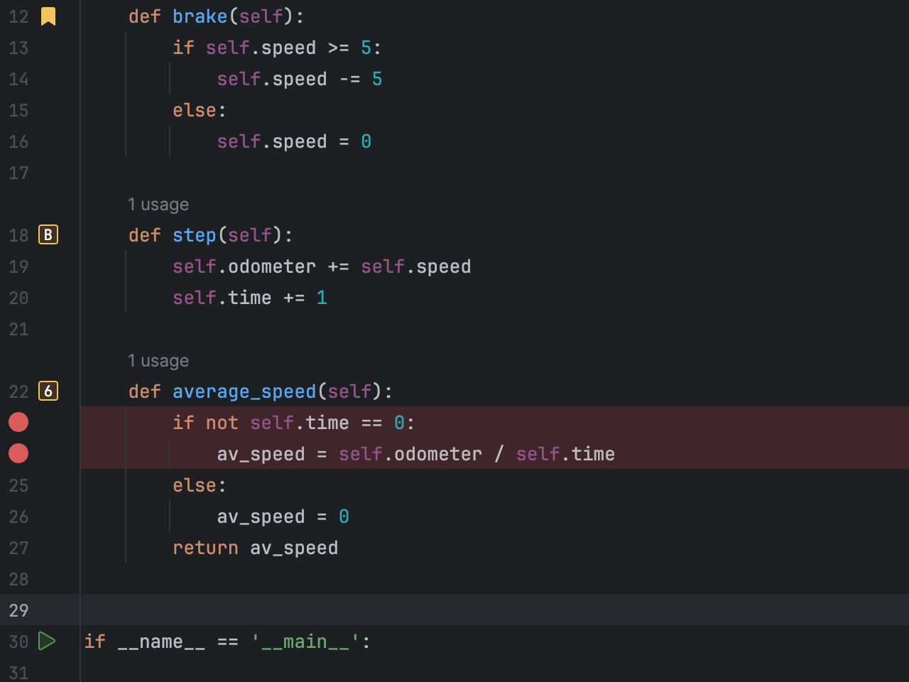 Bookmarks | PyCharm Documentation