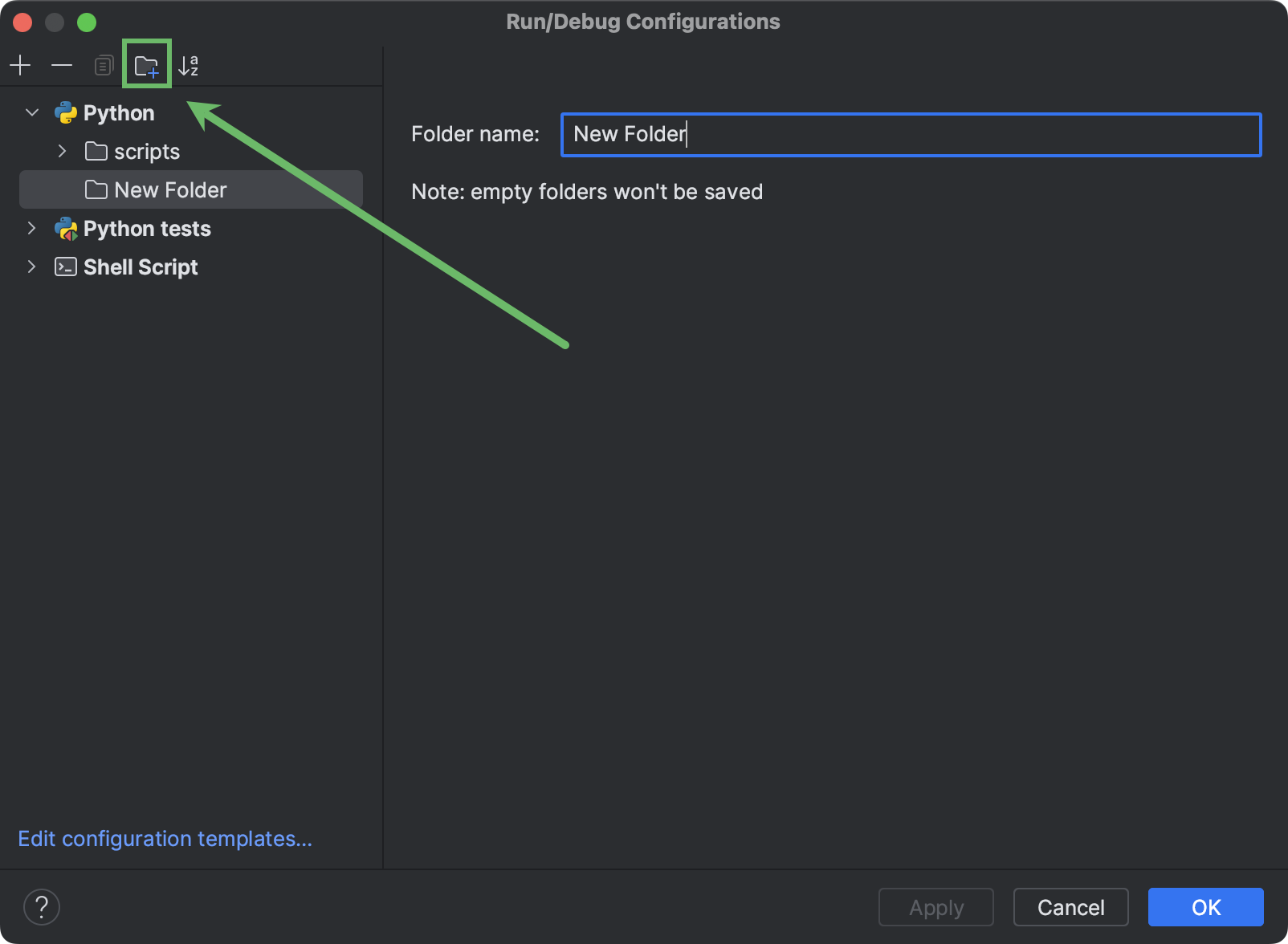 Run/debug configurations | PyCharm Documentation