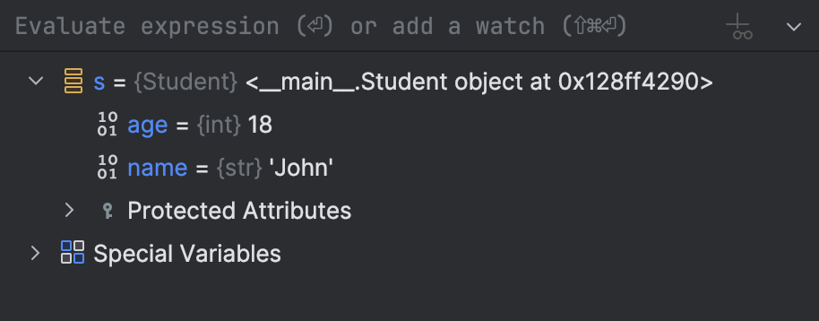 Configure type rendering | PyCharm Documentation