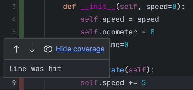 Running with coverage | PyCharm Documentation