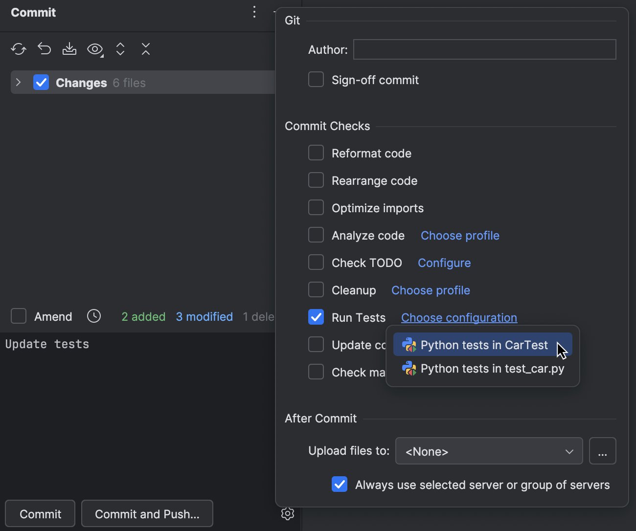 Run tests | PyCharm Documentation