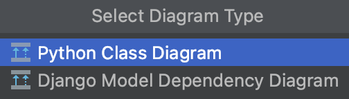 View the model dependency diagram | PyCharm Documentation