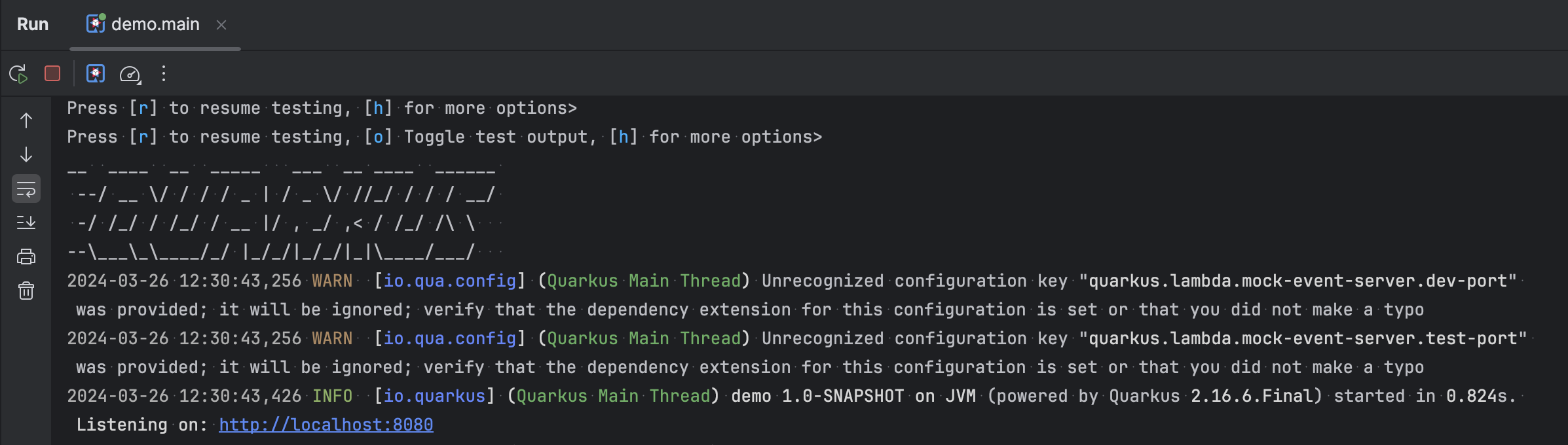 Quarkus | IntelliJ IDEA Documentation