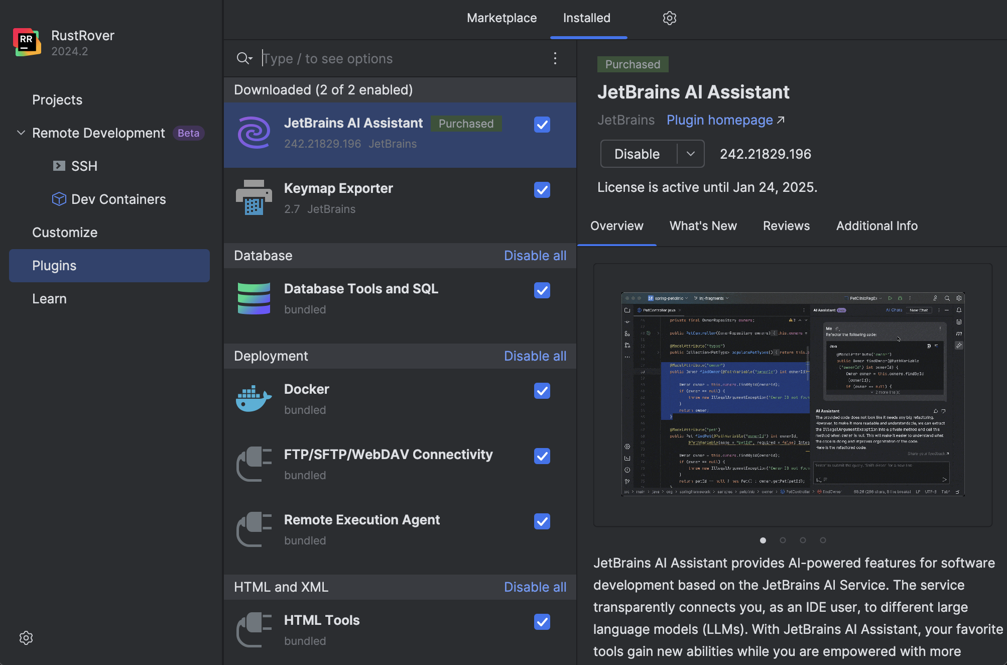 Run RustRover for the first time | RustRover Documentation