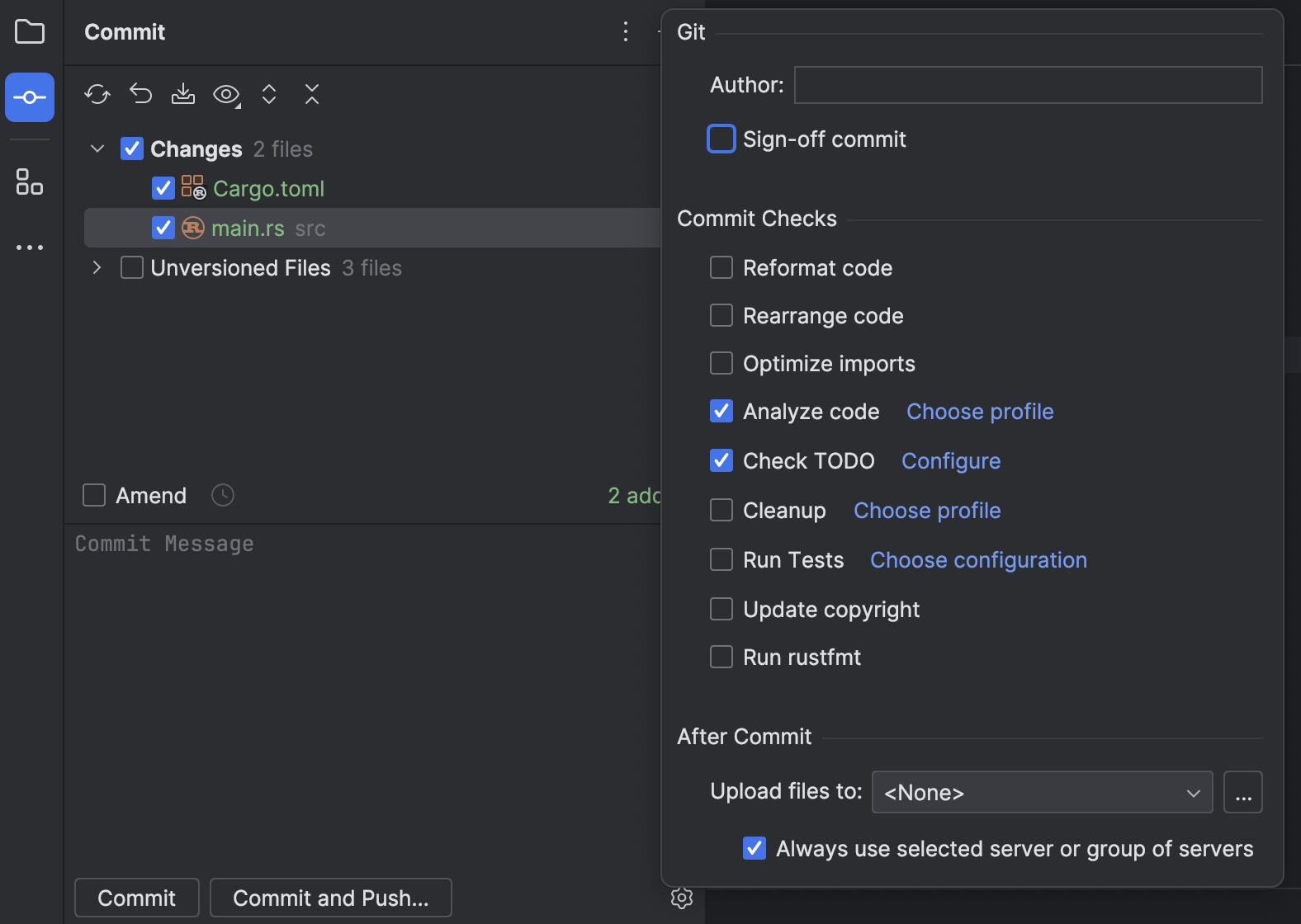 Rustfmt | RustRover Documentation