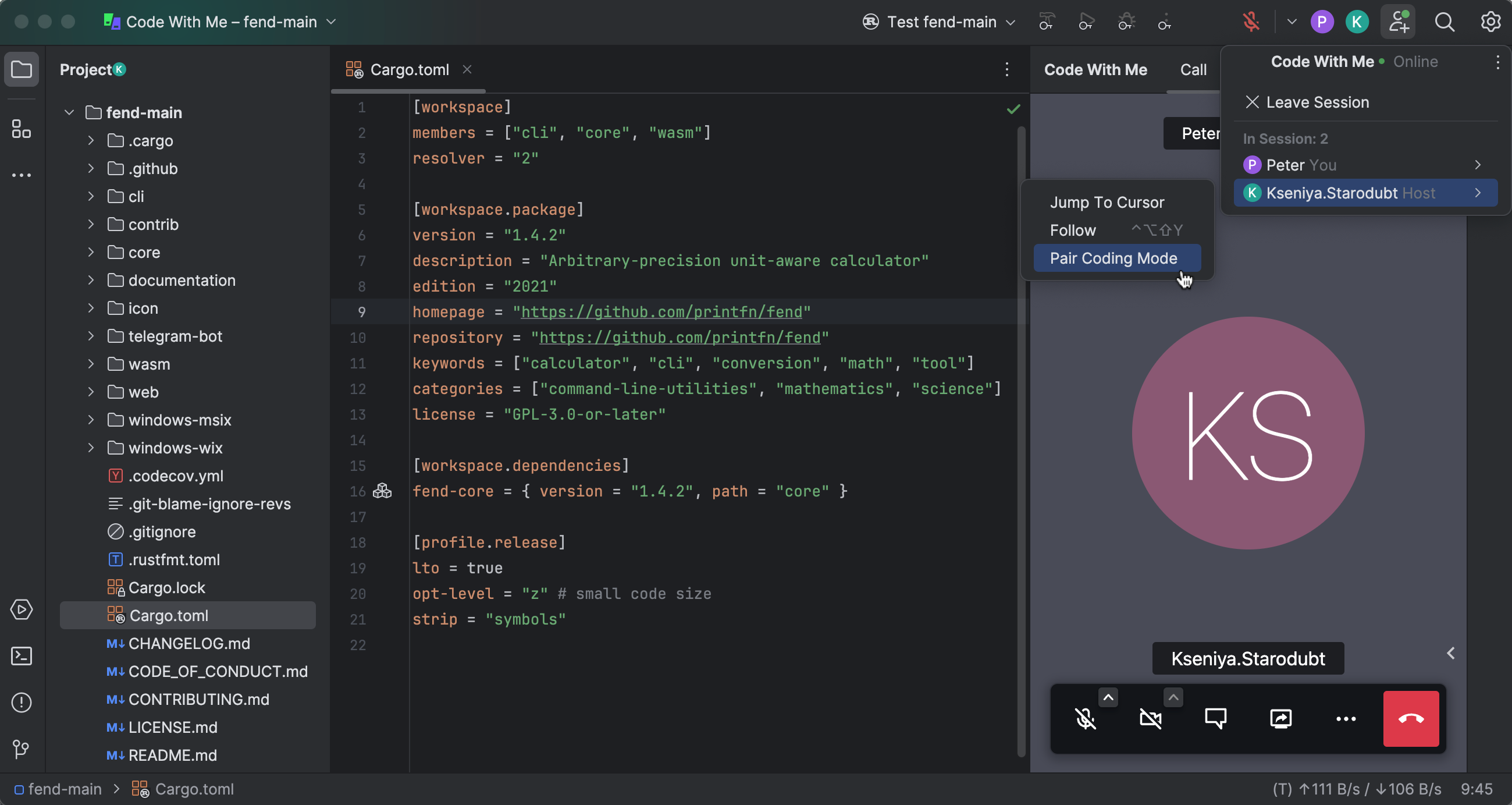 JetBrains Client UI overview | RustRover Documentation